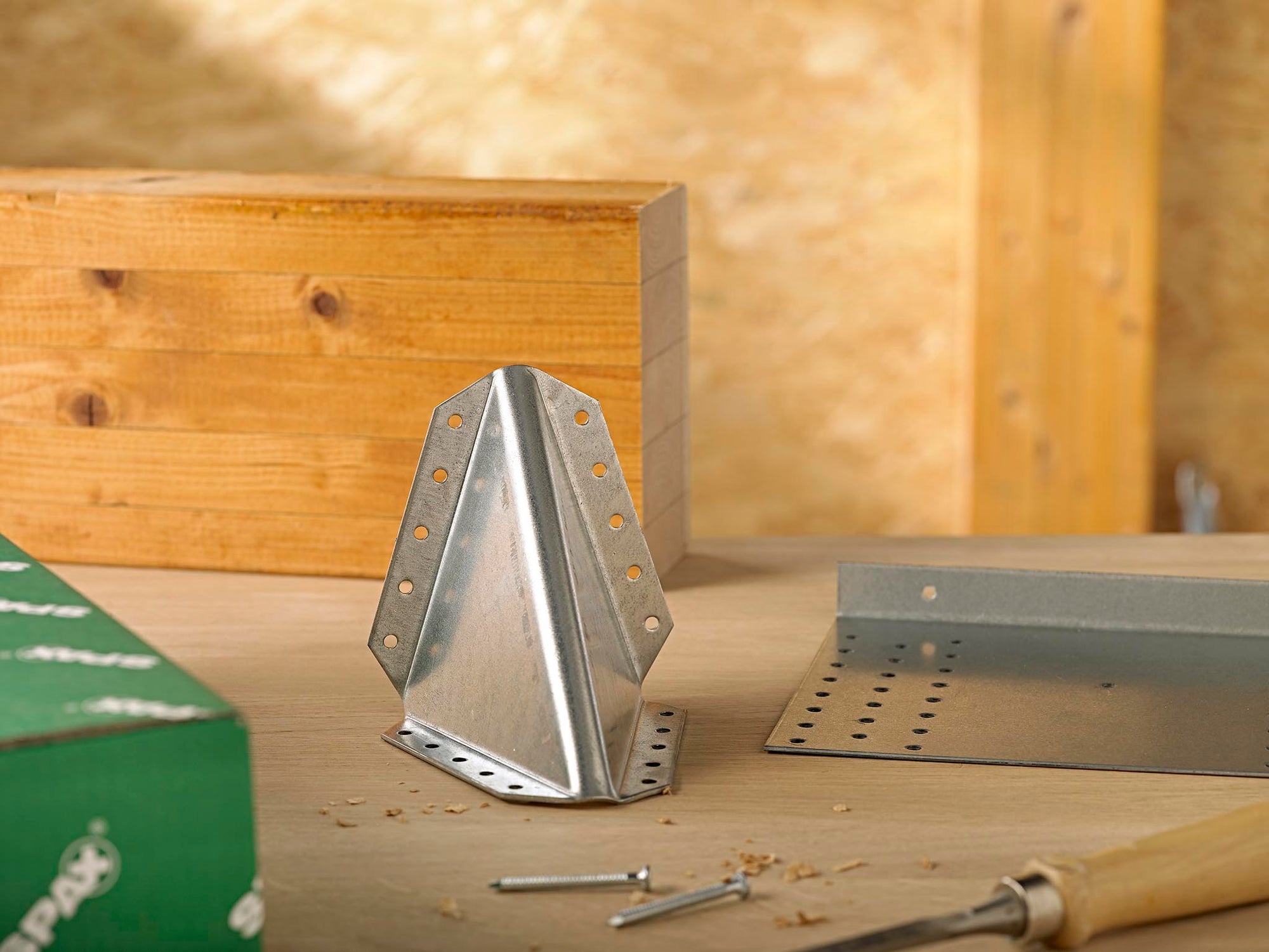 SPAX Holzverbinder - Gerberverbinder + Knaggen im Holzbau | SPAX